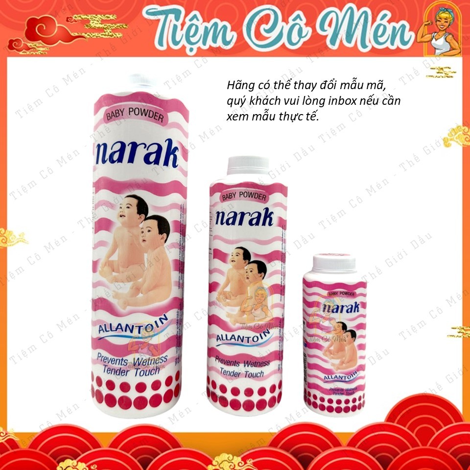 Phấn Rôm Narak Baby Powder Thái Lan - 25G/150G/350G | Shopee Việt Nam