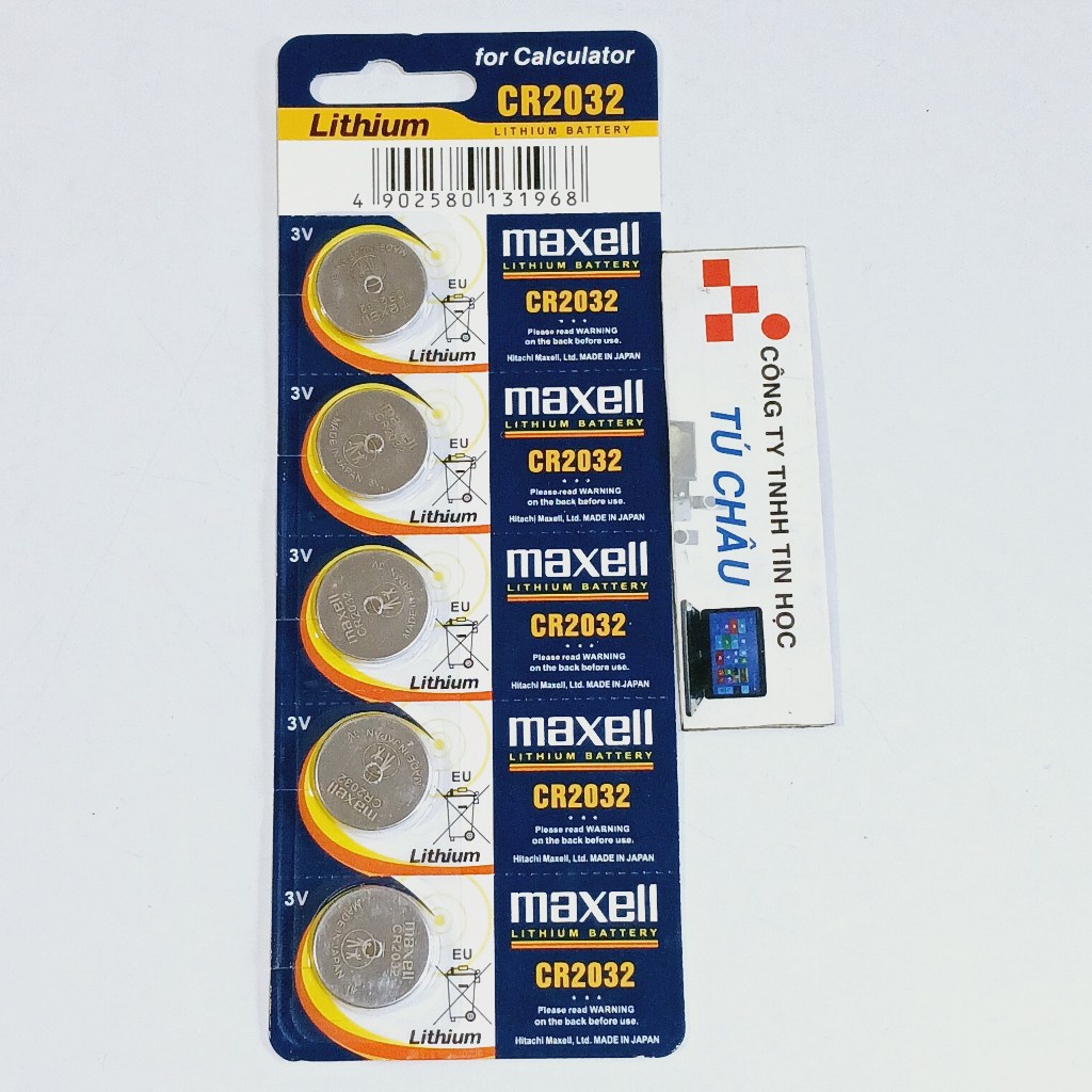 Pin Cmos 2032, CR2032 - 3V / Pin Maxell Lithium Battery chất lượng ...