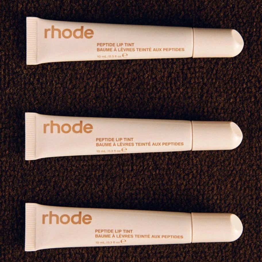 rhode PEPTIDE LIP TINT in cinnamon roll | Shopee Việt Nam