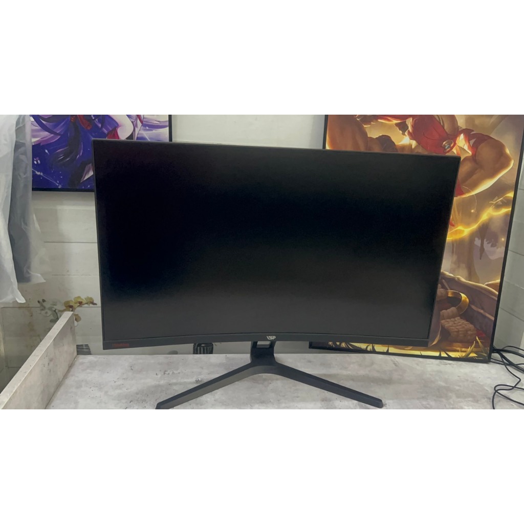 Màn Hình Gaming VSP CM2705H (27 inch/FHD/VA/75Hz/6ms/HDMI + VGA/Cong) | Shopee Việt Nam