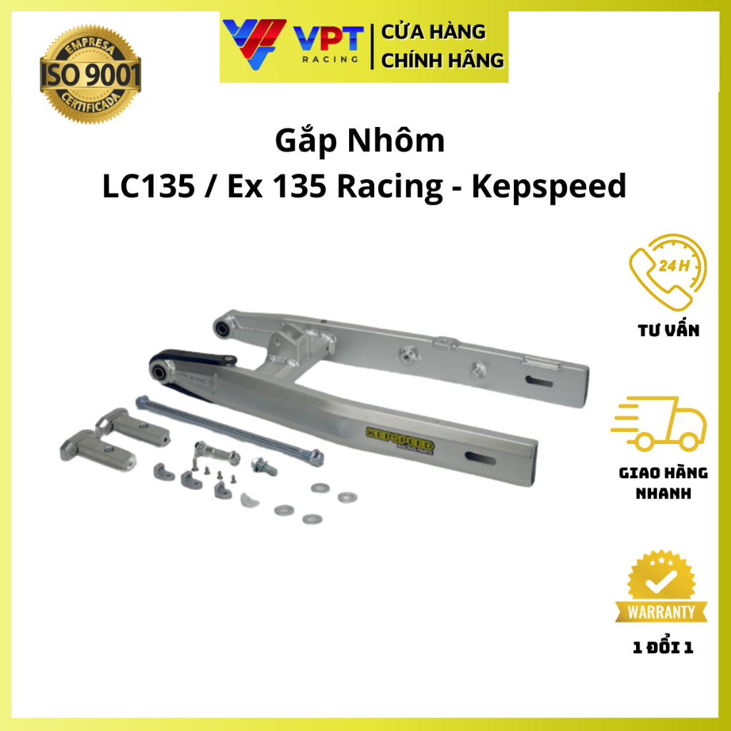 Gắp Nhôm Yamaha LC135, Exciter Ex135 Chính Hãng Kepspeed GN-EX135-G-A ...