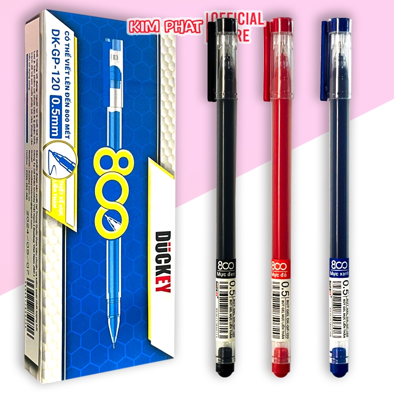Bút Gel Liền Mực 0.5mm Duckey DK-GP-120 (1 Cây) | Shopee Việt Nam
