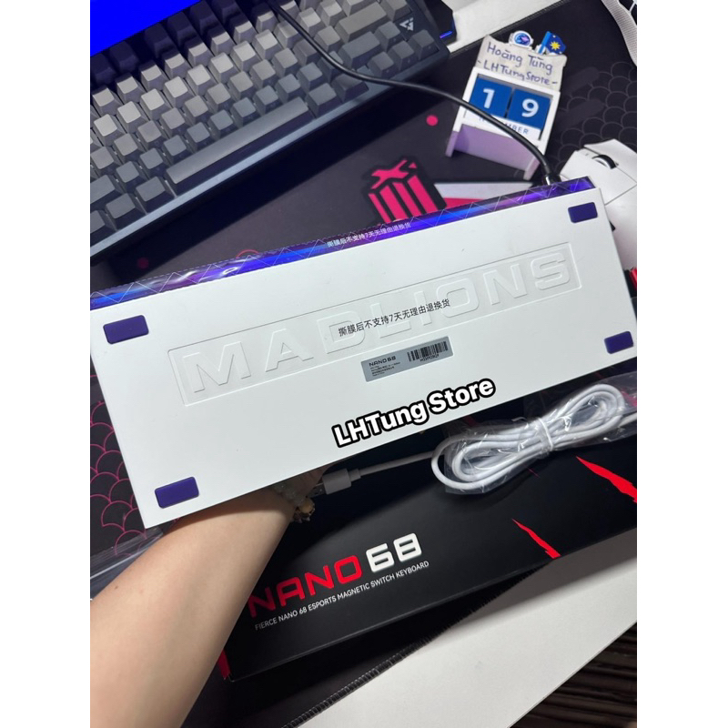 [SẴN GIAO] Bàn phím cơ gaming Nano68 Pro | Rapid Trigger | 8000hz | RGB ...