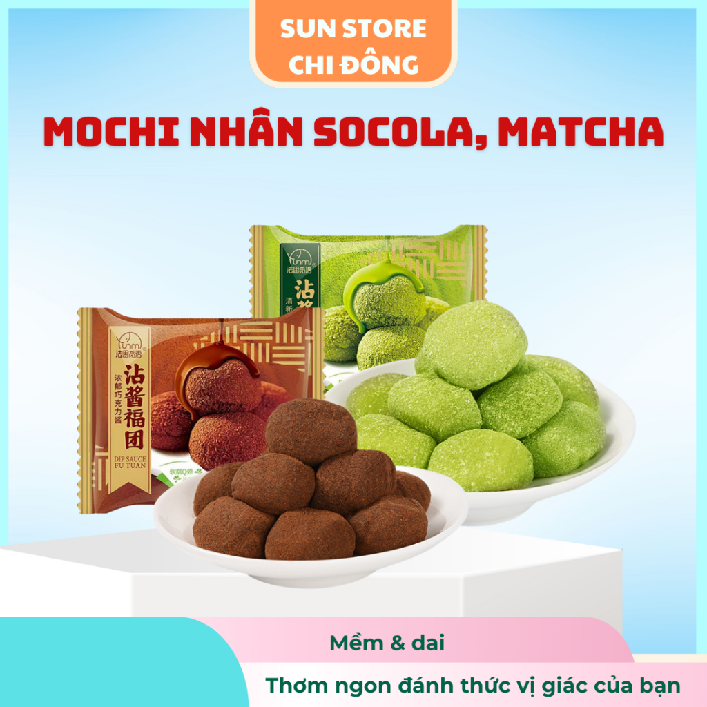 Bánh mochi nhân socola, matcha Nguyên Chất vị thơm ngon | Shopee Việt Nam