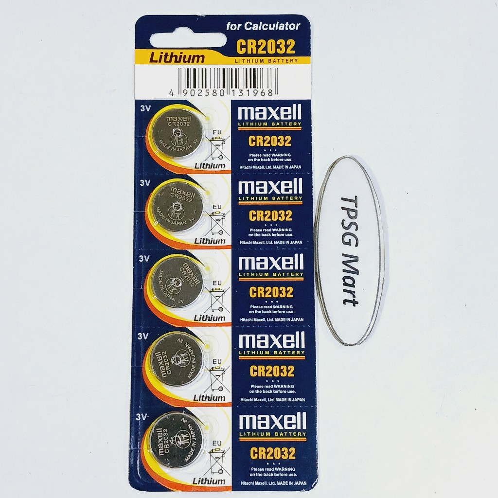 Pin Cmos 2032 Maxell Lithium Battery CR2032 - 3V | Shopee Việt Nam