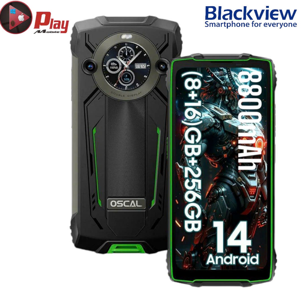 Blackview OSCAL Pilot 2 siêu bền chống va đập , màn 120HZ | Pin 8800mah ...