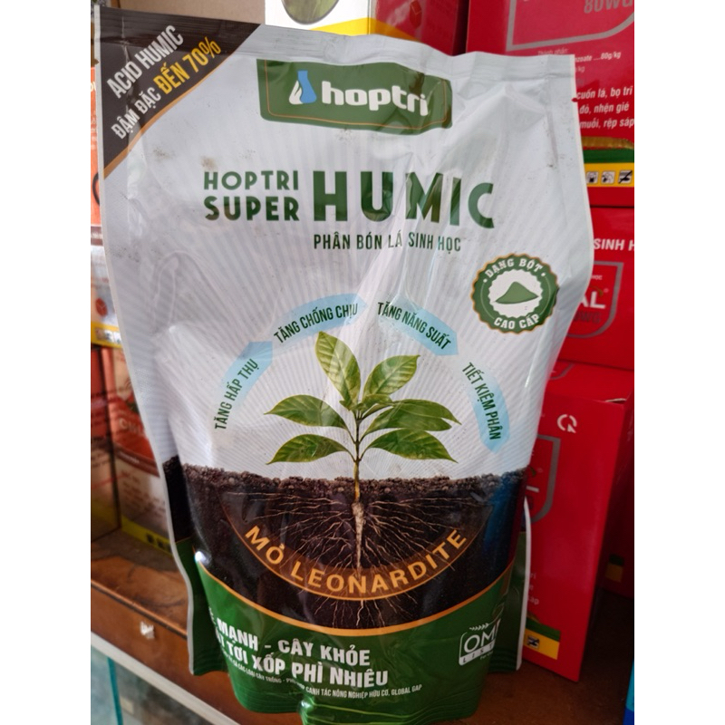 PHÂN BÓN HỢP TRÍ SUPER HUMIC - DẠNG BỘT - 1KG | Shopee Việt Nam