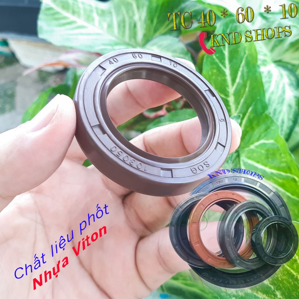 Phót Viton FKM kháng hóa chất, chịu nhiệt 200 độC SOG TC 40*60*10 | TC ...