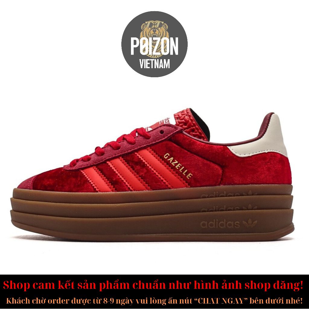 𝐎𝐑𝐃𝐄𝐑 𝐒𝐍𝐄𝐀𝐊𝐄𝐑 𝐁𝐄𝐒𝐓 𝐐𝐔𝐀𝐋𝐈𝐓𝐘_𝐀𝐃𝐈𝐃𝐀𝐒_Gazelle Bold 'Bright Red' IG4388 ...