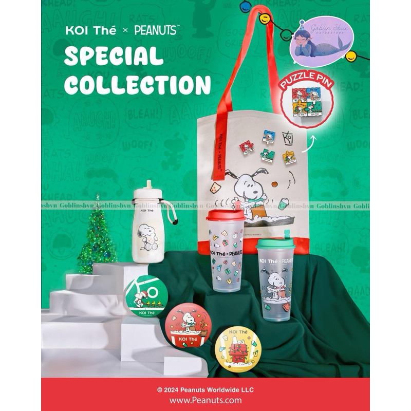 [KOI THÉ + Peanuts] BỘ SƯU TẬP BÌNH GIỮ NHIỆT VÀ LY ECO CUP | Shopee ...