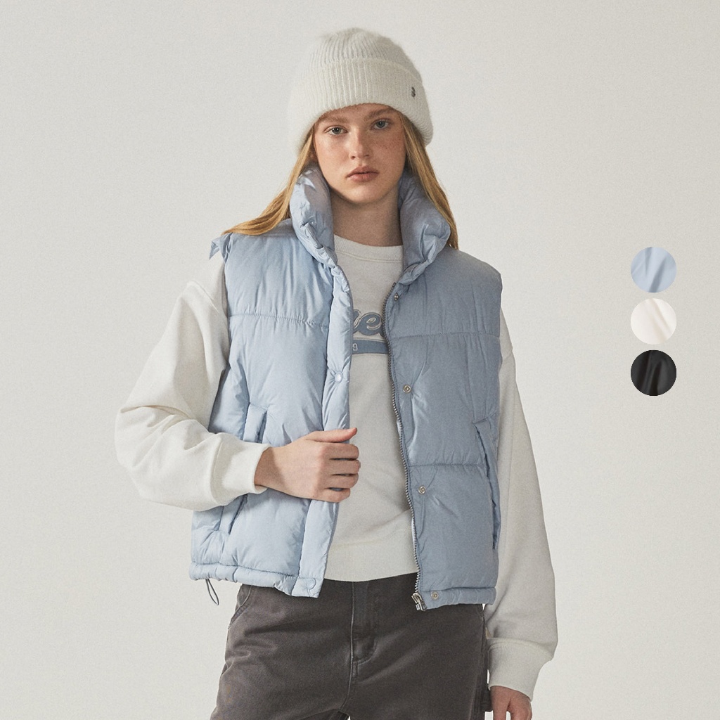 Áo Khoác WHO.A.U Short Padding Vest_WHVWE4933F | Shopee Việt Nam