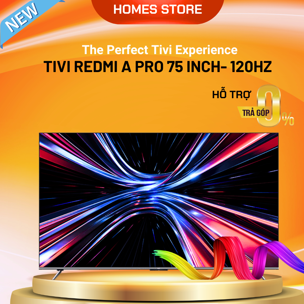 Tivi Xiaomi A Pro 75 | A Pro 65 | A Pro 55 Inch 120 Hz Màn Hình 4K ...