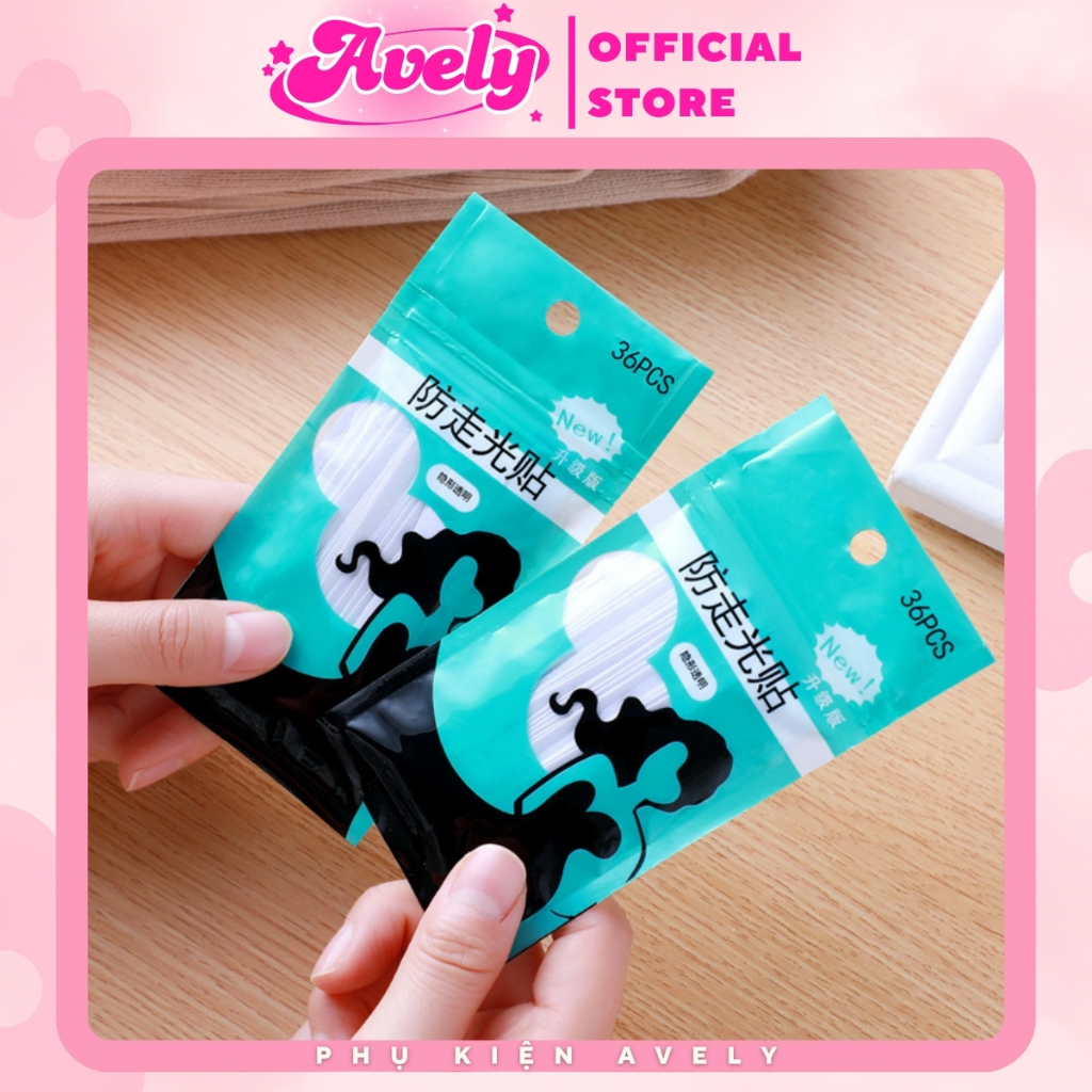 Set 36 miếng dán cố định quần áo, Băng dính 2 mặt cố định quần áo chống hở - AVELY Store ...