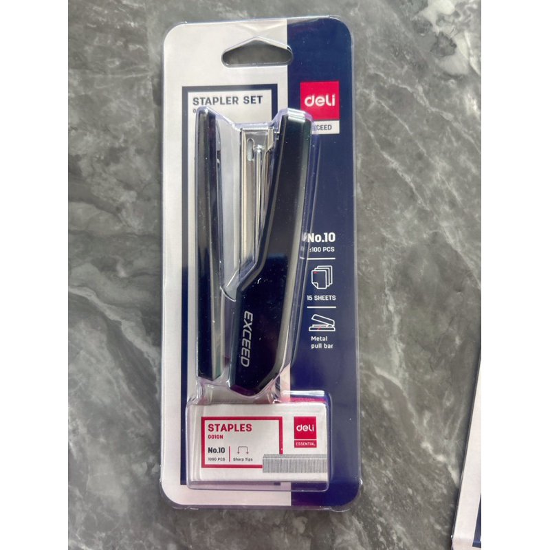 Máy bấm kim/ dập ghim Deli 0229 kèm kim bấm | Shopee Việt Nam