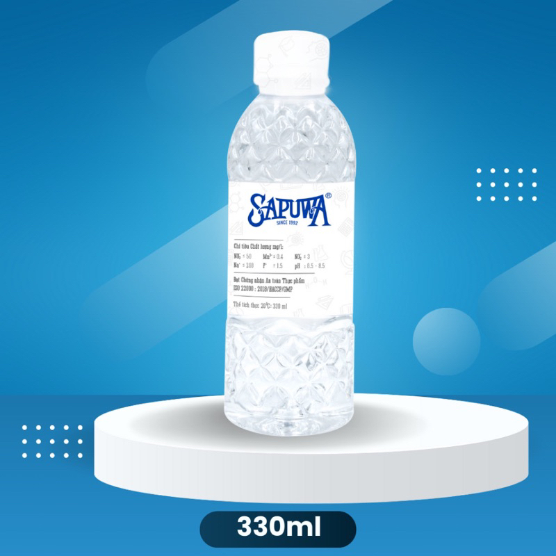 thùng 24 chai nước suối Sapuwa 330ml | Shopee Việt Nam