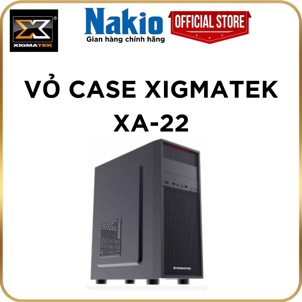 Vỏ Case Máy Tính XIGMATEK XA-22 (ATX) - Bảo hành chính hãng 12 tháng ...