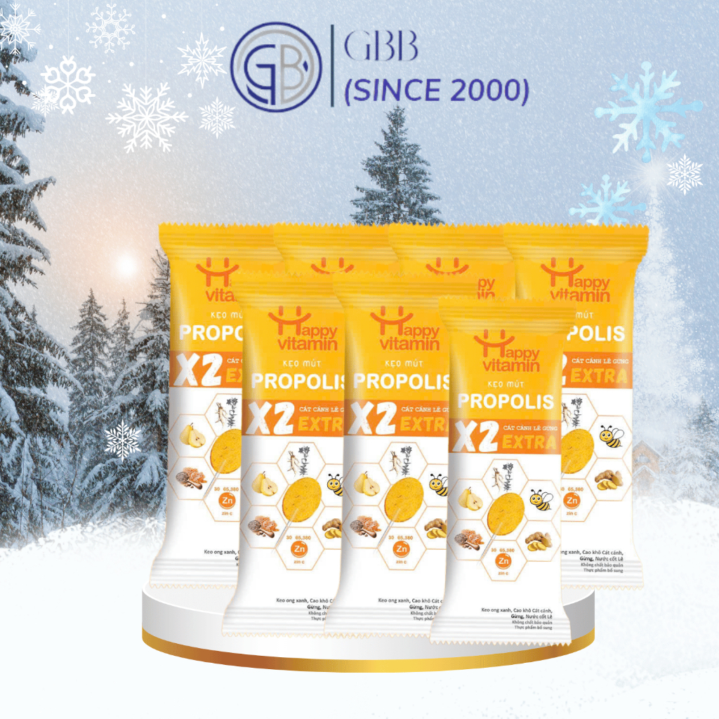 Kẹo mút Keo Ong EXTRA, Kẹo Ngậm Ho cho Bé - Happy Vitamin - Thảo dược ...