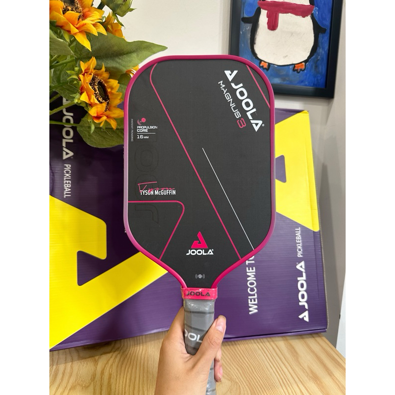 Vợt Pickleball Joola 3 có NFC mặt siêu nhám tay cầm cứng cáp chống trơn ...