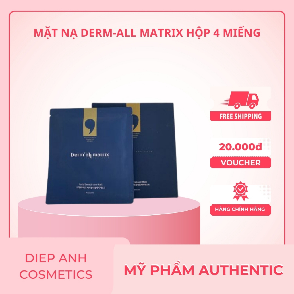 Mặt Nạ Derm All Matrix Advanced Skin Care System Trắng Da Chống Lão Hóa ...
