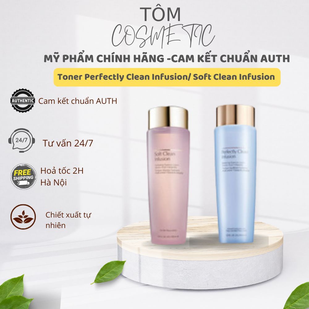 Toner Perfectly Clean Infusion/ Soft Clean Infusion fullsize 400ml (Bản ...