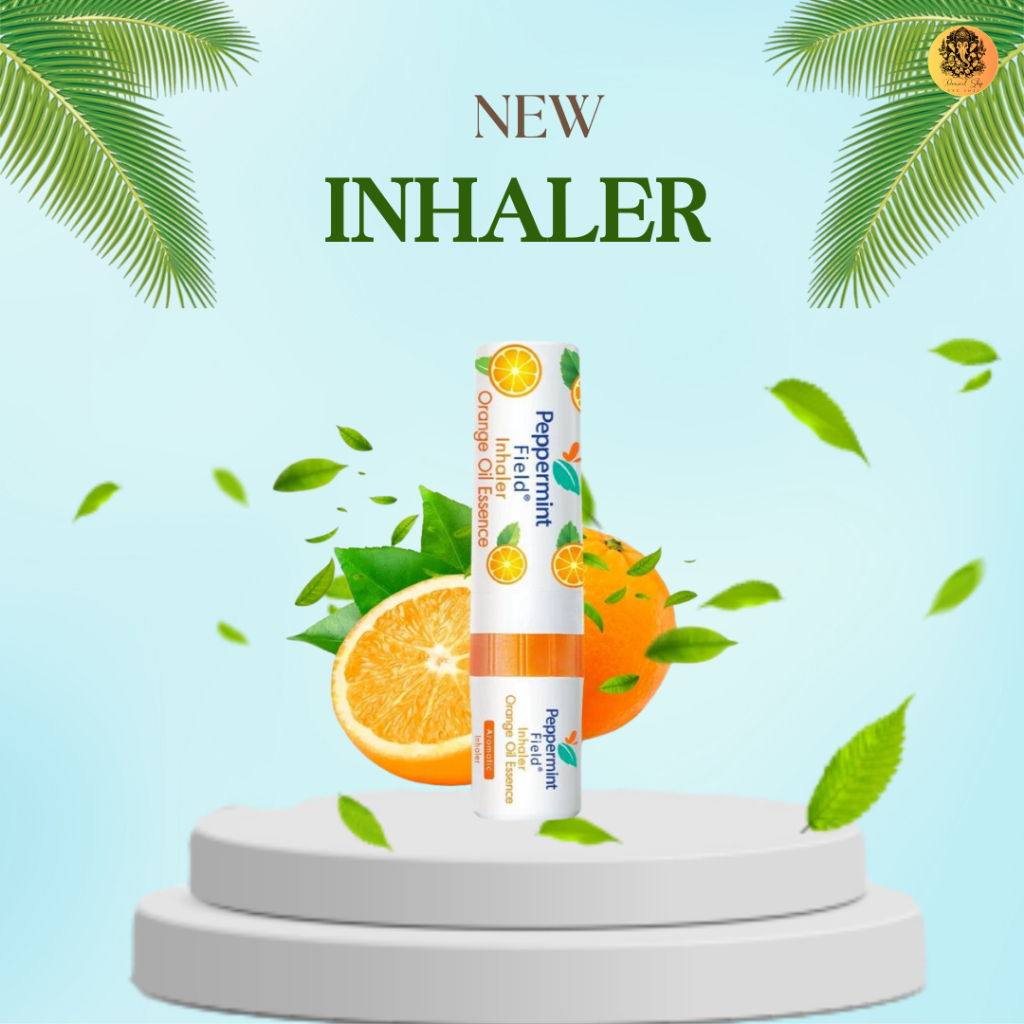 Ống hít thông mũi 2 đầu Peppermint Field Inhaler Orange - hương cam dịu ...