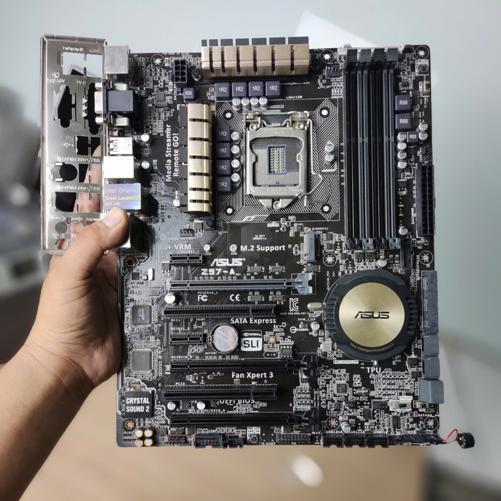 Mainboard - Bo mạch chủ Asus Z97-A, hỗ trợ CPU Pentium i3 i5 i7 thế hệ ...