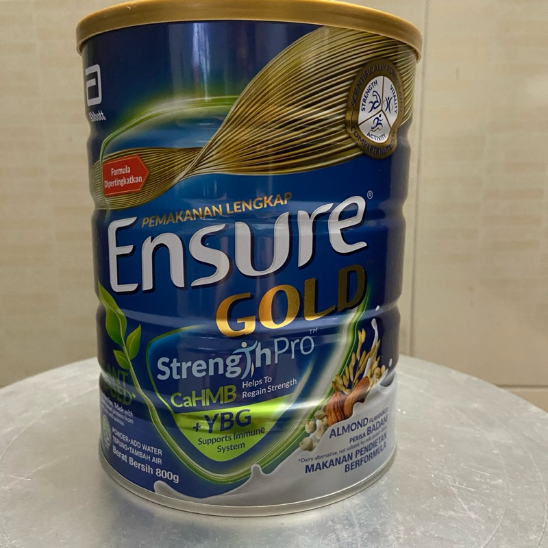 sữa ensure gold hạnh nhân golden green health đạm thực vật hộp 800g ...