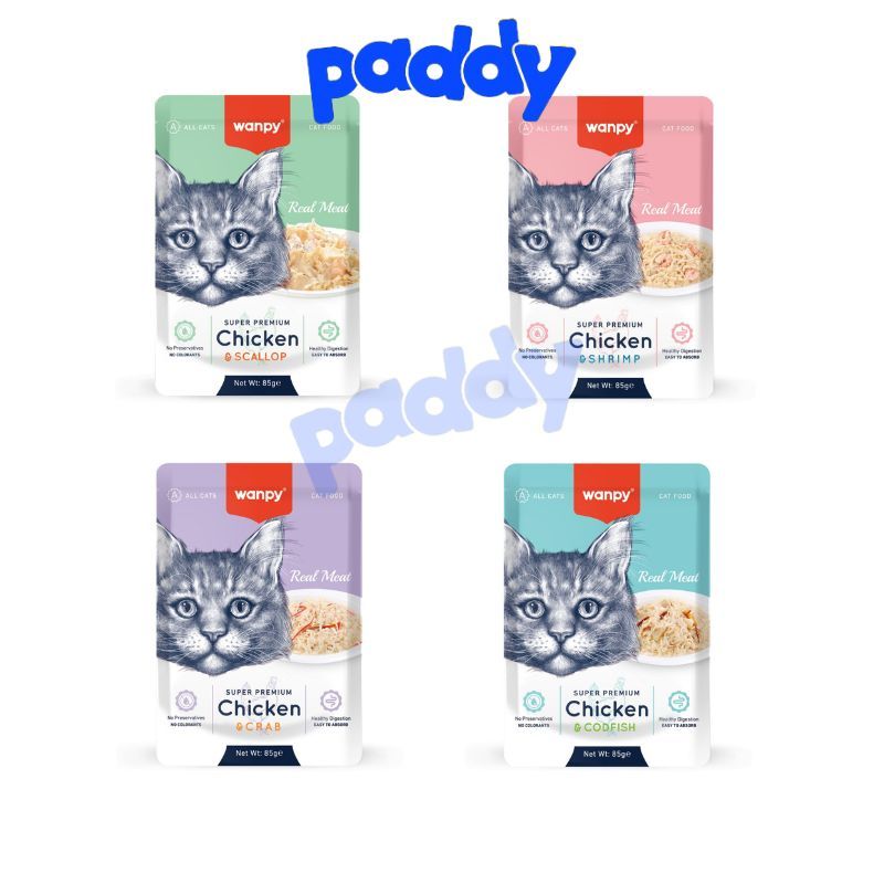 Pate Cho Mèo Wanpy Premium 80g (Tiếng Anh) | Shopee Việt Nam