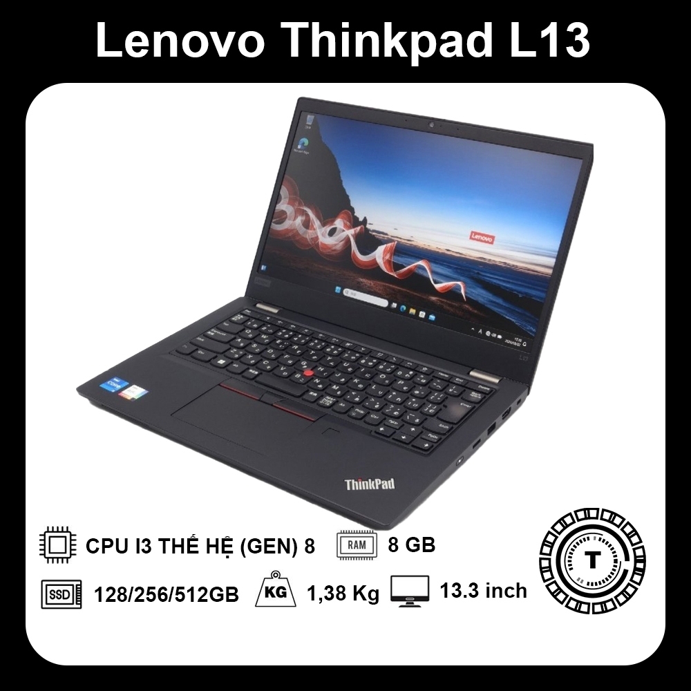 Laptop Lenovo Thinkpad L13 | i3-10110U THẾ HỆ (GEN) 10 | Ram 4GB | SSD ...