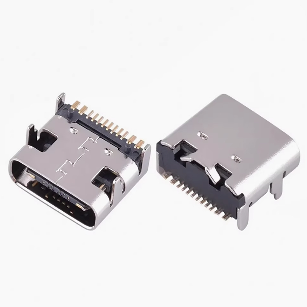 Cổng USB TYPE-C 16P - đầu usb 16 chân - cổng cắm USB-3.1 SMD 16P type-c ...