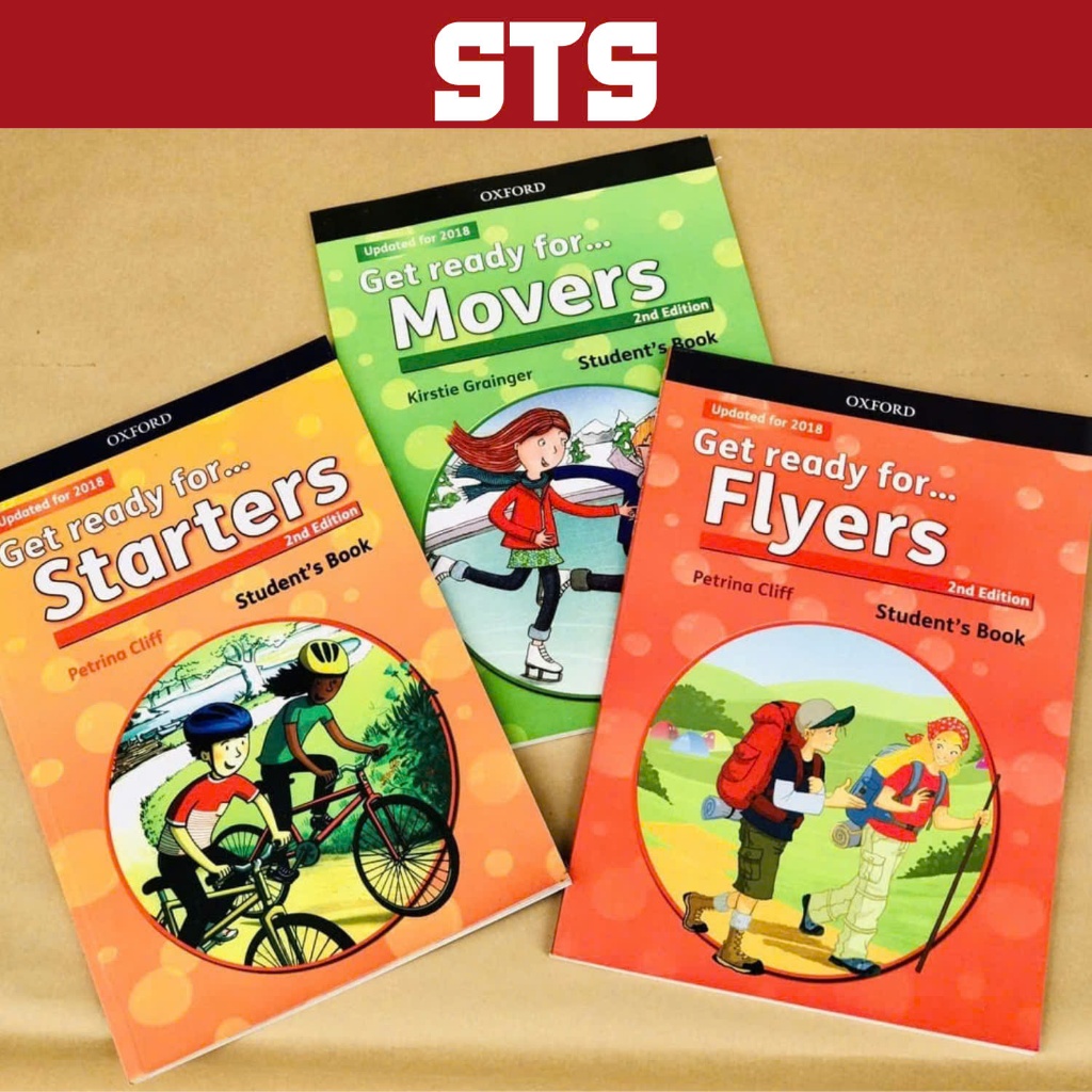 Sách - Get Ready For Starters - Movers - Flyers phiên bản 2nd Edition ...