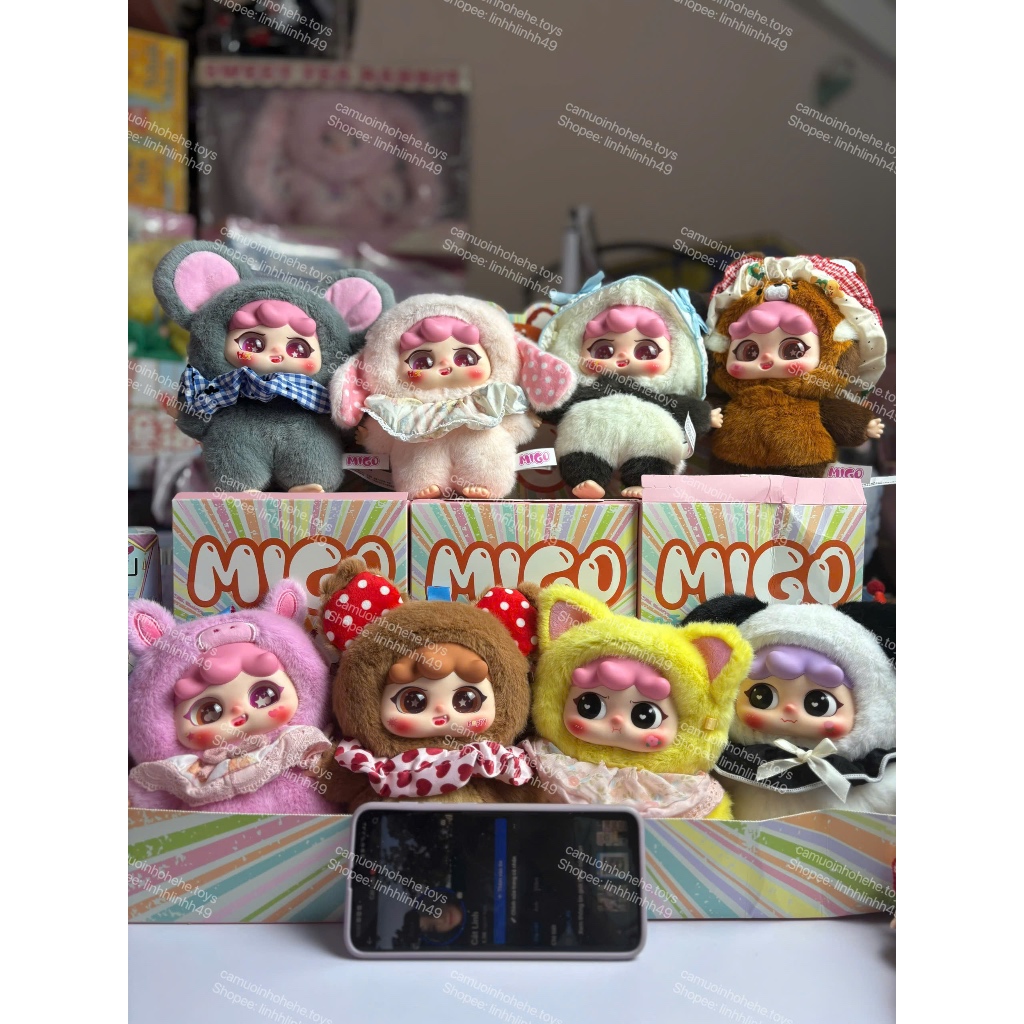 [SẴN] Gấu Bông Búp Bê Migo Bedtime Story V4 Câu Chuyện Ngủ Dễ Thương Có ...