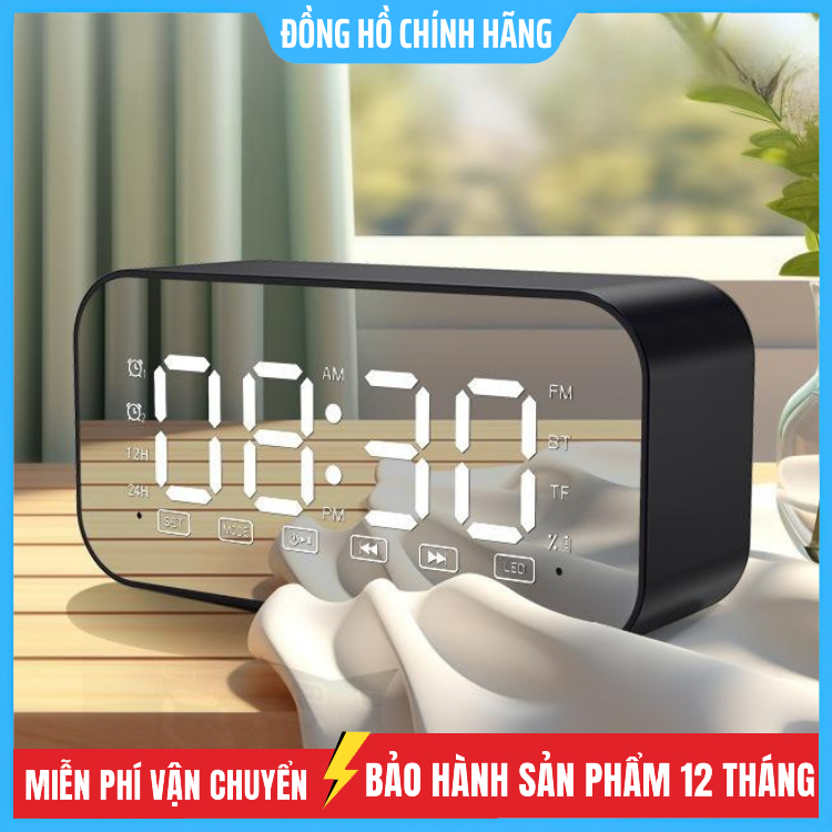 Loa bluetooth G5 bản cao cấp nhất hiện tại, loa nghe nhạc kiêm đồng hồ ...