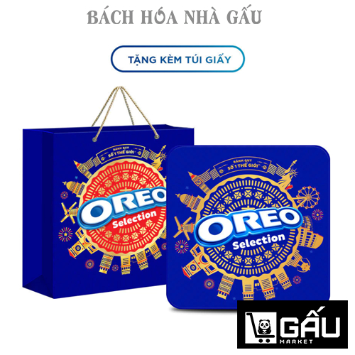 Bánh Quy Oreo Thập Cẩm Hộp Thiếc 414g (Có Túi Giấy) | Shopee Việt Nam