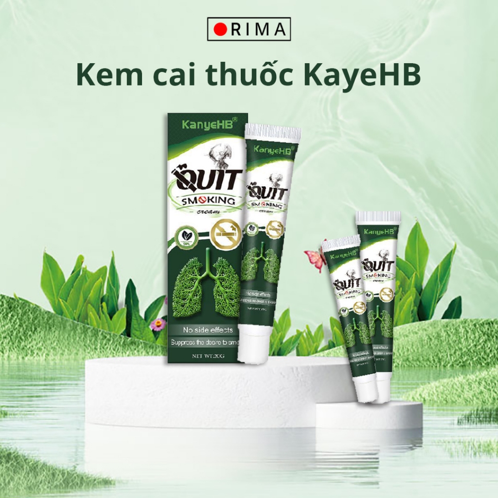 [BTV QUANG MINH]Kem Bôi Cai Thuốc Kanye HB - Gel Quit Smoking Cream ...