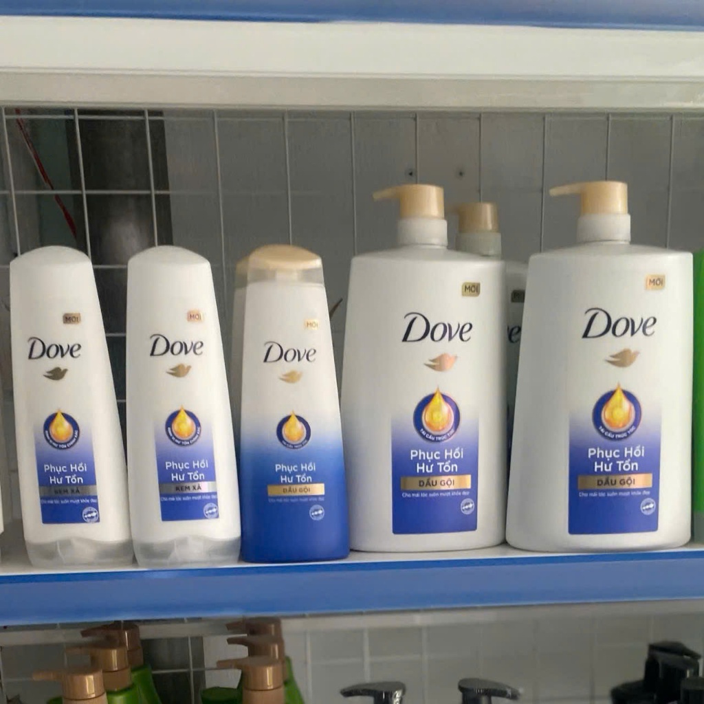 CHAI Dầu Gội - Xả DOVE 325g - 640g - 880g - 1,4kg | Shopee Việt Nam