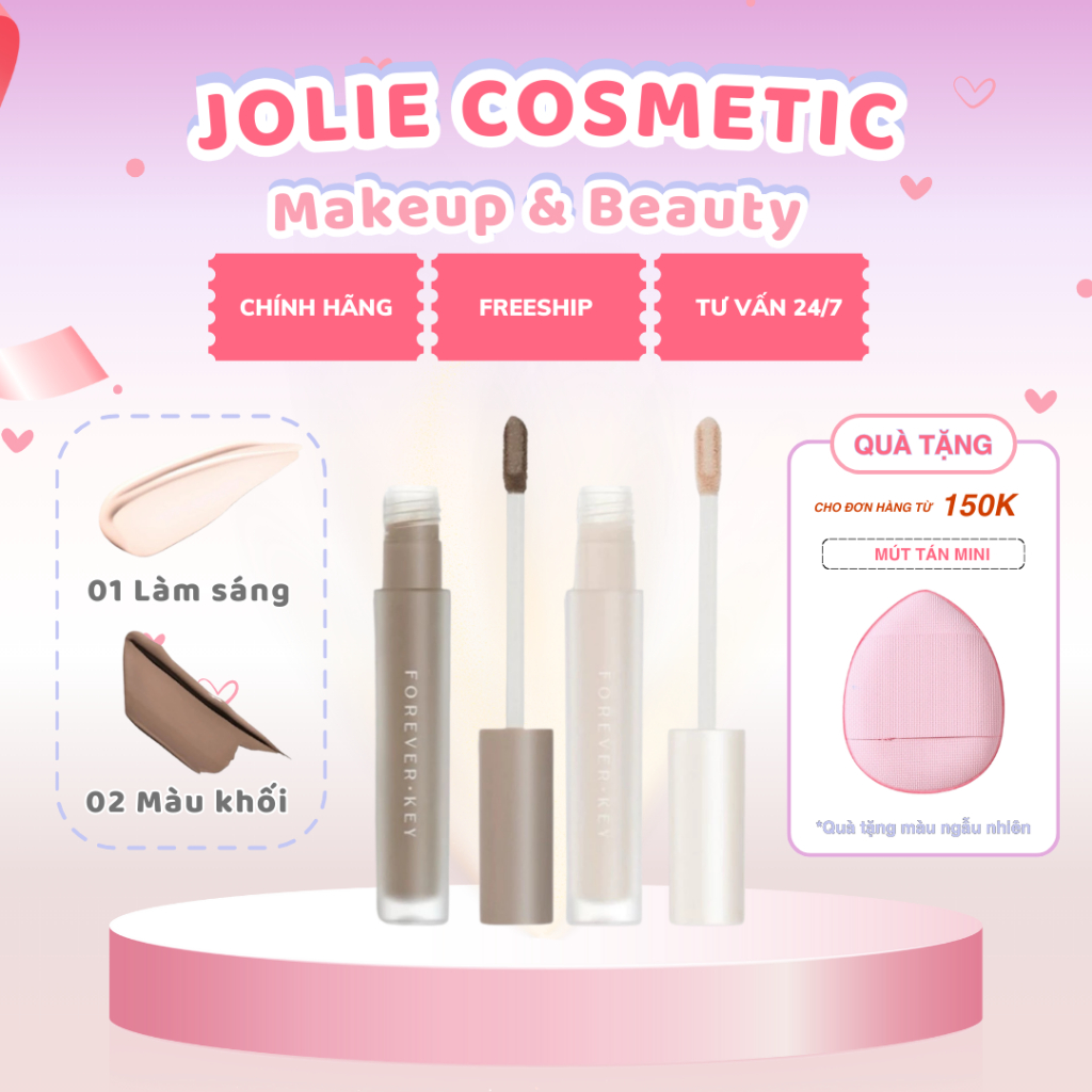 FOREVER KEY Tạo Khối Kem Bắt Sáng Forever Key Dạng Lỏng Refining ...