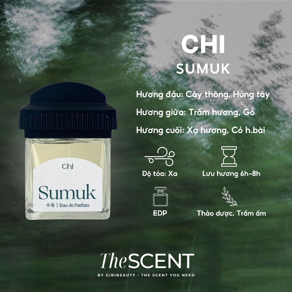 Nước hoa nội địa Hàn CHI Sumuk | Shopee Việt Nam