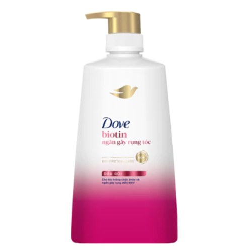 Dầu gội Dove Biotin Ngăn gãy rụng tóc/ Dove Phục hồi hư tổn chai 640g | Shopee Việt Nam