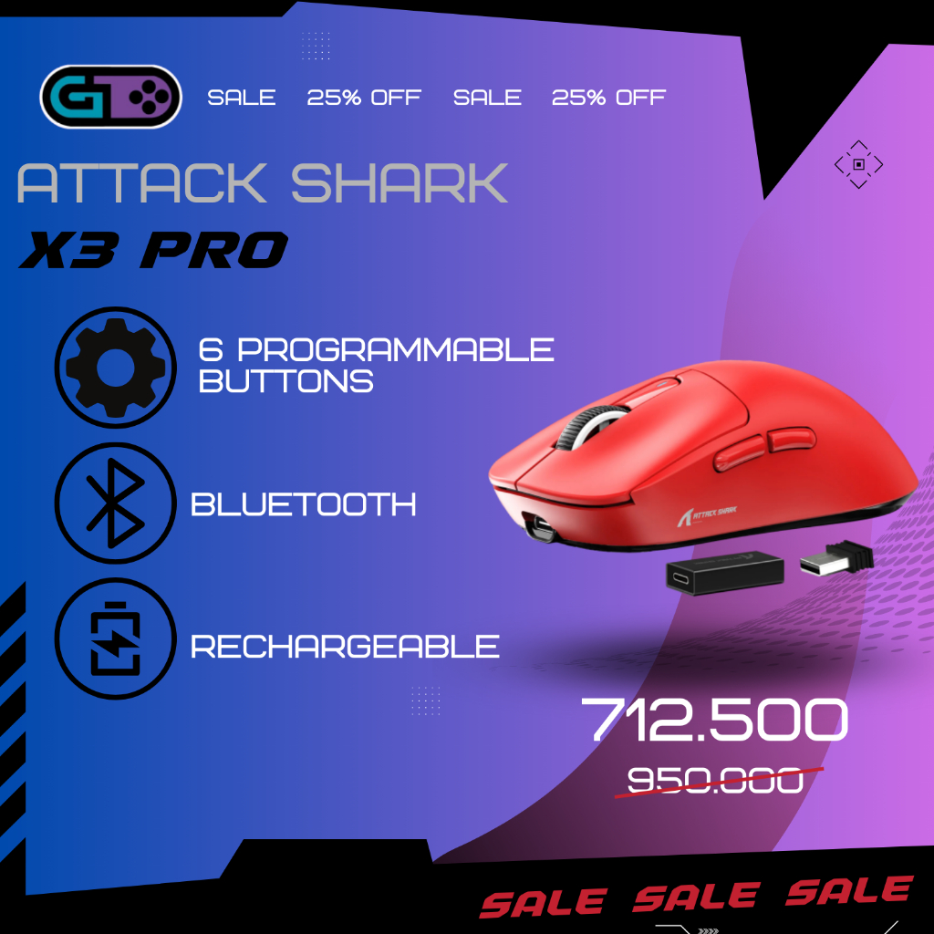 Chuột Gaming Attack Shark X3 Pro | Shopee Việt Nam