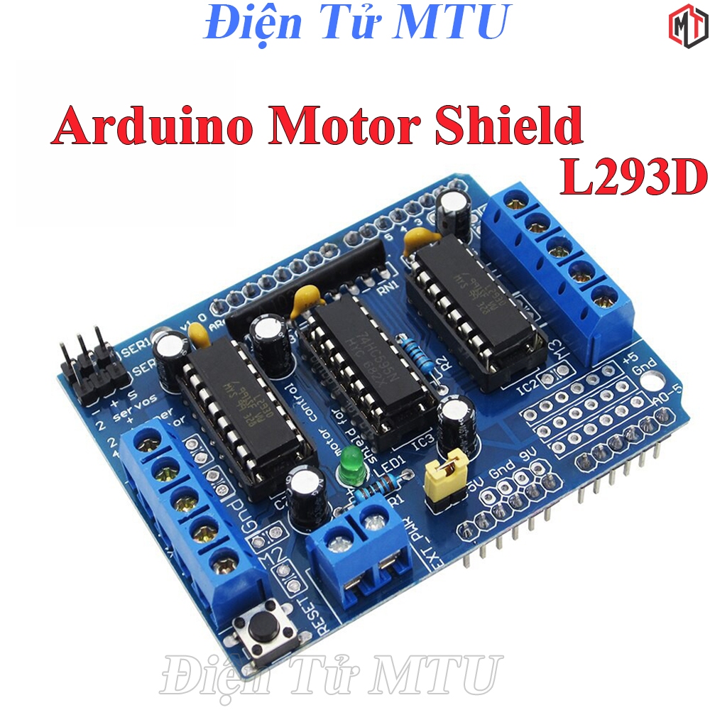 Arduino Motor Shield L293D - Module Điều Khiển Động Cơ | Shopee Việt Nam