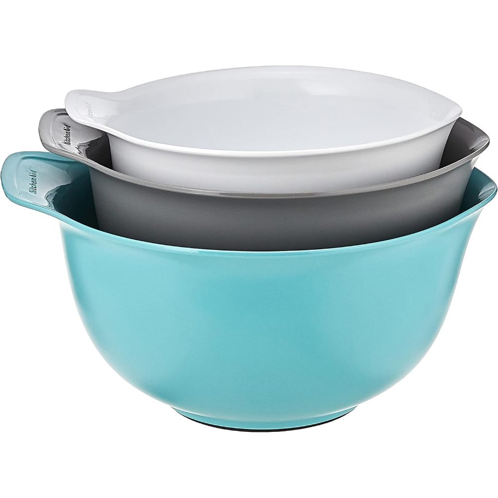 BỘ 3 THỐ LỒNG NHAU KitchenAid Universal Nesting Plastic Mixing Bowls ...