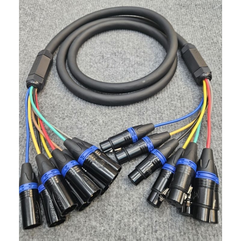 Dây tín hiệu âm thanh cáp line trống 8 đường full jack (giá 1 sợi ...