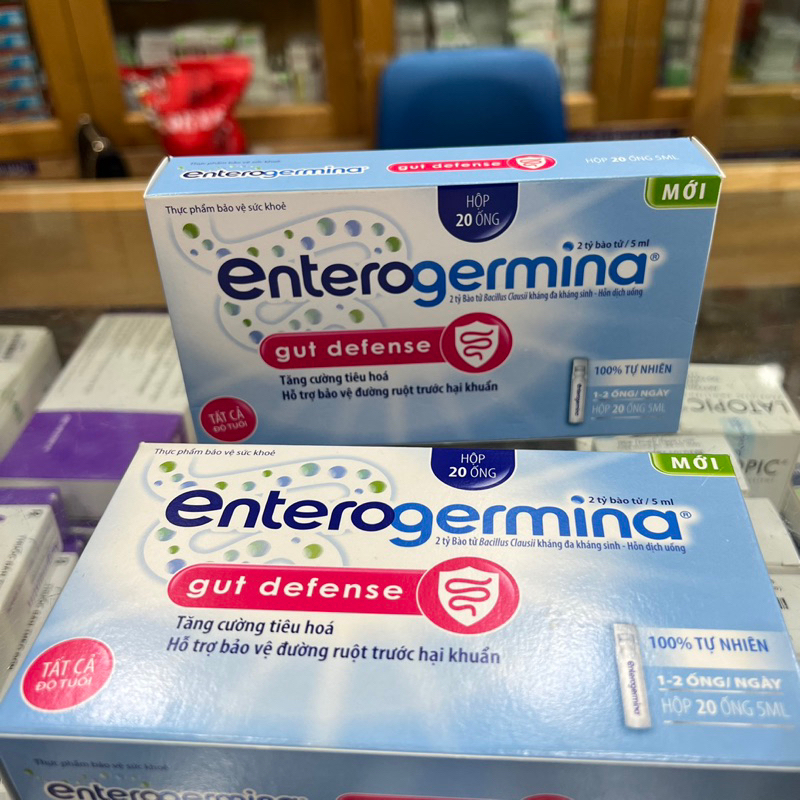 Men vi sinh Enterogermina 2 tỷ bào tử /5ml, Men vi sinh nhập khẩu từ Ý. | Shopee Việt Nam
