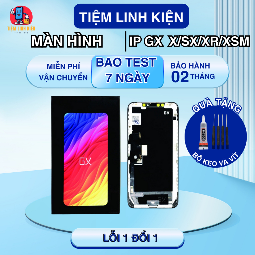 MÀN HÌNH OLED GX CHO IP DÒNG X/XS/XR HÀNG CHUẨN ( tặng keo vít ...