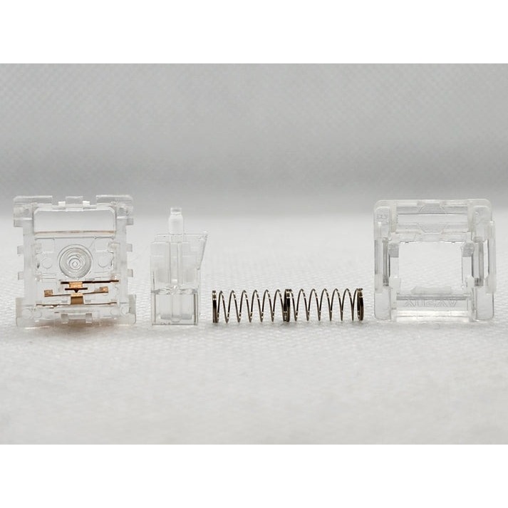 Combo 10 Switch Trong Suốt - Tán Led Siêu Đẹp - Yusya Crystal - Clone Akko Crystal Pro - Linear ...