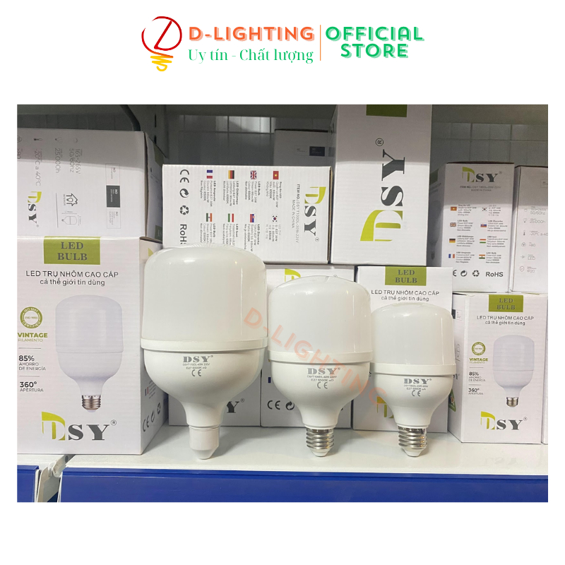 Đèn led buld trụ DSY 20W 30W 40W | Shopee Việt Nam
