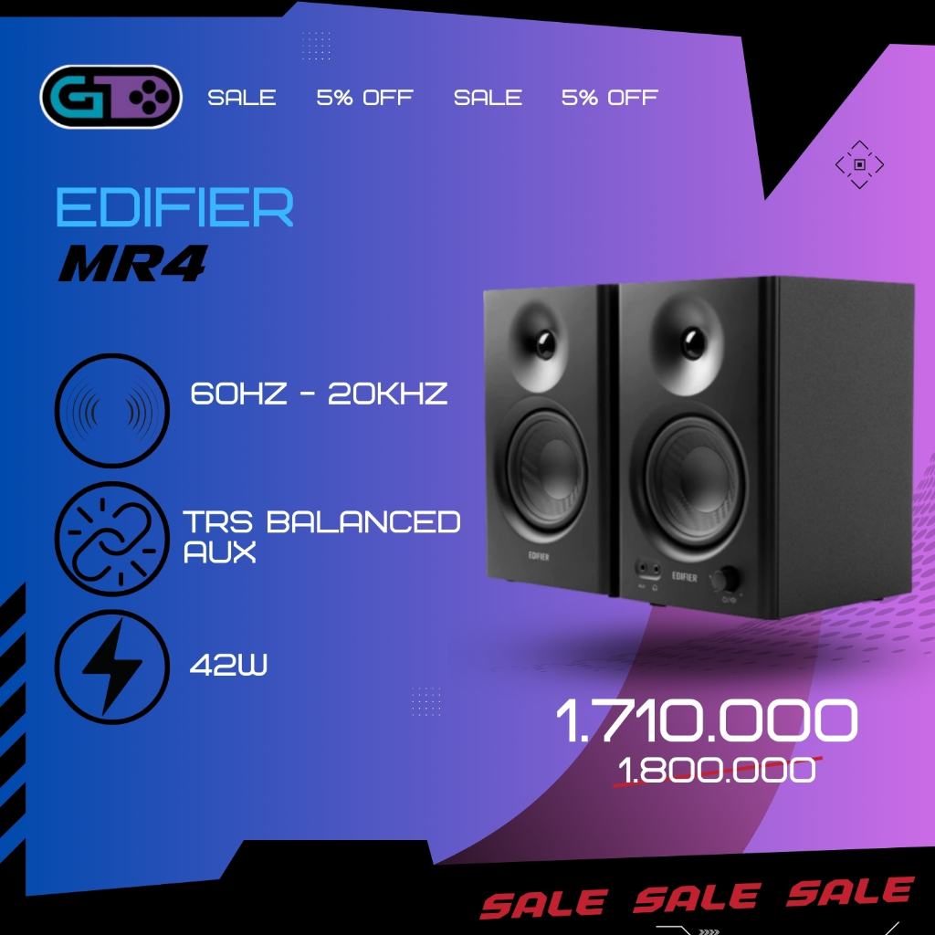 Bộ loa kiểm âm Edifier MR4 | Shopee Việt Nam