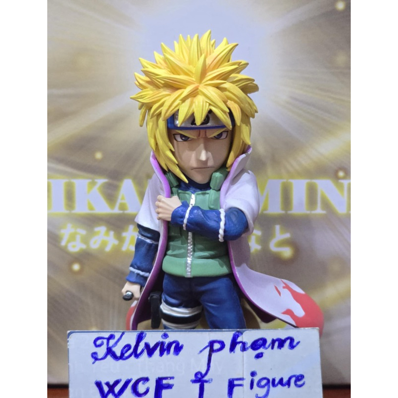 Mô hình Resin WCF Naruto chính hãng League Studio Tia Chớp Vàng Làng Lá ...