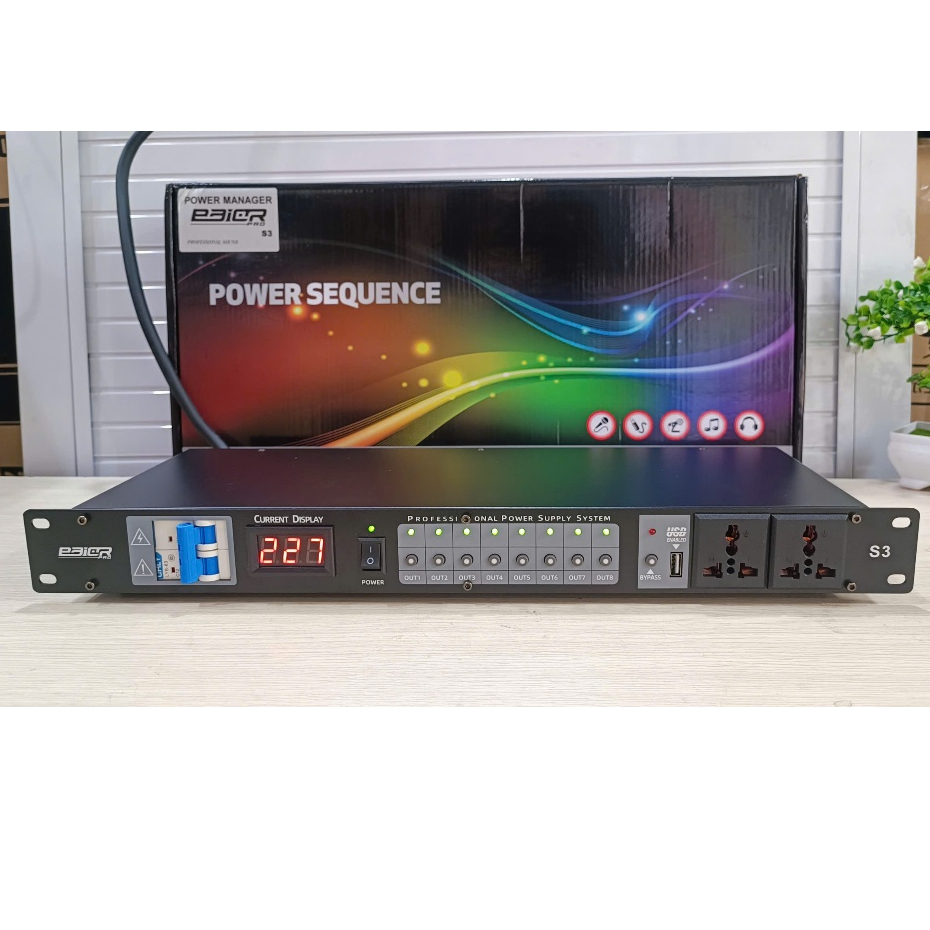 Quản Lý Nguồn Baier -S3 Ổn Định Dòng Điện Bảo vệ thiết bị âm thanh Có ...